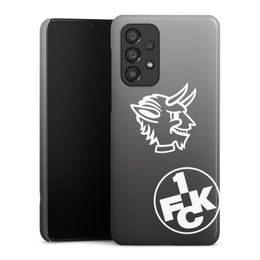 DeinDesign Galaxy A33 5G Handy Premium Case Smartphone Handyh&uuml;lle Schutzh&uuml;lle gl&auml;nzend 1. Fc Kaiserslautern 1. Fck Logo Premium Case