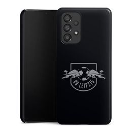 DeinDesign Galaxy A33 5G Handy Premium Case Smartphone Handyh&uuml;lle Schutzh&uuml;lle gl&auml;nzend Logo Rb Leipzig Official Licensed Product Premium Case