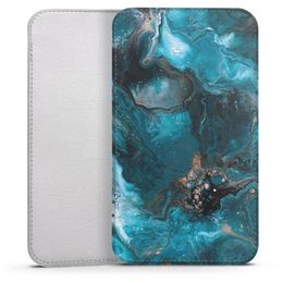 DeinDesign iPhone 16 Pro Max Handy H&uuml;lle Tasche Sleeve Socke Schutzh&uuml;lle Ocean Blue Marble Sleeve