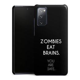 DeinDesign Galaxy S20 FE Handy Premium Case Smartphone Handyh&uuml;lle Schutzh&uuml;lle gl&auml;nzend Zombie Statement Funny Premium Case