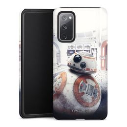 DeinDesign Galaxy S20 FE Handy Panzer Handyh&uuml;lle robuste Outdoor H&uuml;lle Schutzh&uuml;lle matt Star Wars Robot Merchandise Tough Case