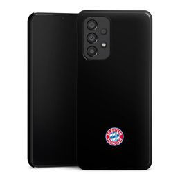 DeinDesign Galaxy A33 5G Handy Premium Case Smartphone Handyh&uuml;lle Schutzh&uuml;lle gl&auml;nzend Fc Bayern M&uuml;nchen Fcb Logo Premium Case