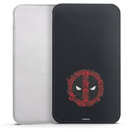 DeinDesign iPhone 16 Pro Max Handy H&uuml;lle Tasche Sleeve Socke Schutzh&uuml;lle Logo Marvel Deadpool Sleeve