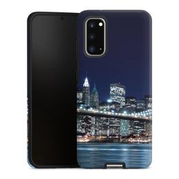 DeinDesign Galaxy S20 Handy Panzer Handyh&uuml;lle robuste Outdoor H&uuml;lle Schutzh&uuml;lle matt Usa Brooklyn Bridge New York Tough Case