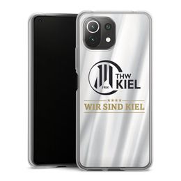 DeinDesign Xiaomi Mi 11 Lite 5G NE Handy Silikon H&uuml;lle Case transparent Handyh&uuml;lle Handball Official Licensed Product Thw Kiel Silikon Case