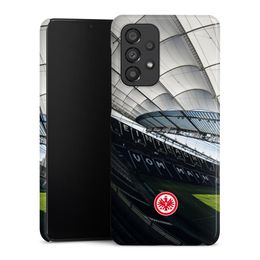 DeinDesign Galaxy A33 5G Handy Premium Case Smartphone Handyh&uuml;lle Schutzh&uuml;lle gl&auml;nzend Stadium Official Licensed Product Eintracht Frankfurt Premium Case