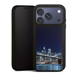 DeinDesign iPhone 17 Pro Handy PLA Handyh&uuml;lle Handyh&uuml;lle aus nachwachsenden Rohstoffen Organic Case Usa Brooklyn Bridge New York Organic Case