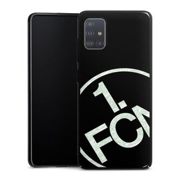 DeinDesign Galaxy A51 Handy Hard Case Schutzh&uuml;lle schwarz Smartphone Backcover Logo 1. Fcn 1. Fc N&uuml;rnberg Hard Case