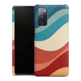 DeinDesign Galaxy S20 FE Handy Premium Case Smartphone Handyh&uuml;lle Schutzh&uuml;lle gl&auml;nzend Ombre Wave Colour Premium Case