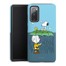 DeinDesign Galaxy S20 FE Handy Panzer Handyh&uuml;lle robuste Outdoor H&uuml;lle Schutzh&uuml;lle matt Children Snoopy Peanuts Tough Case