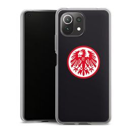 DeinDesign Xiaomi Mi 11 Lite 5G NE Handy Silikon H&uuml;lle Case transparent Handyh&uuml;lle Logo Eintracht Frankfurt Sge Silikon Case