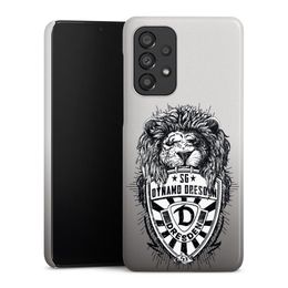 DeinDesign Galaxy A33 5G Handy Premium Case Smartphone Handyh&uuml;lle Schutzh&uuml;lle gl&auml;nzend Sgd Lion Sg Dynamo Dresden Premium Case
