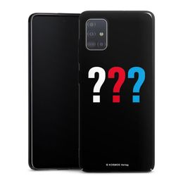 DeinDesign Galaxy A51 Handy Hard Case Schutzh&uuml;lle schwarz Smartphone Backcover Official Licensed Product Die Drei ??? Logo Hard Case