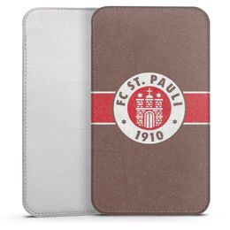 DeinDesign iPhone 16 Pro Max Handy H&uuml;lle Tasche Sleeve Socke Schutzh&uuml;lle Fc St. Pauli Logo Official Licensed Product Sleeve