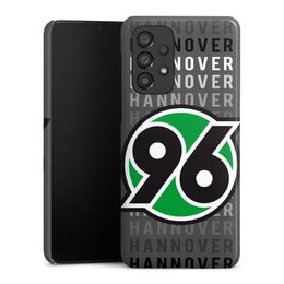DeinDesign Galaxy A33 5G Handy Premium Case Smartphone Handyh&uuml;lle Schutzh&uuml;lle gl&auml;nzend Official Licensed Product H96 Hannover 96 Premium Case