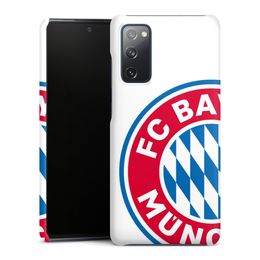 DeinDesign Galaxy S20 FE Handy Premium Case Smartphone Handyh&uuml;lle Schutzh&uuml;lle gl&auml;nzend Fc Bayern M&uuml;nchen Fcb Logo Premium Case