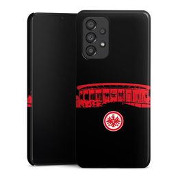 DeinDesign Galaxy A33 5G Handy Premium Case Smartphone Handyh&uuml;lle Schutzh&uuml;lle gl&auml;nzend Eintracht Frankfurt Official Licensed Product Stadium Premium Case