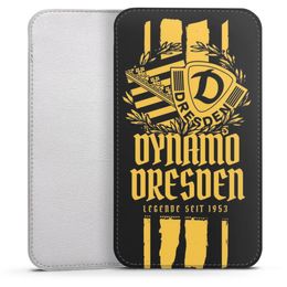 DeinDesign iPhone 16 Pro Max Handy H&uuml;lle Tasche Sleeve Socke Schutzh&uuml;lle Sg Dynamo Dresden Statement Sgd Sleeve