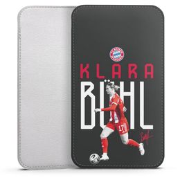DeinDesign iPhone 16 Pro Max Handy H&uuml;lle Tasche Sleeve Socke Schutzh&uuml;lle Fc Bayern M&uuml;nchen Klara B&uuml;hl Official Licensed Product Sleeve