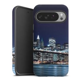 DeinDesign Google Pixel 10 Pro XL Handy Panzer Handyh&uuml;lle robuste Outdoor H&uuml;lle Schutzh&uuml;lle matt Usa Brooklyn Bridge New York Tough Case