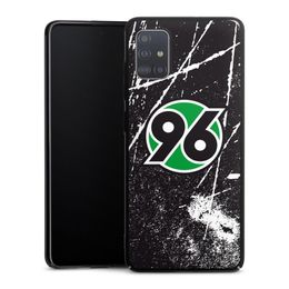 DeinDesign Galaxy A51 Handy Hard Case Schutzh&uuml;lle schwarz Smartphone Backcover Coat Of Arms H96 Hannover 96 Hard Case
