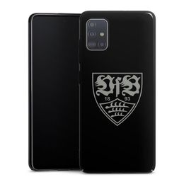 DeinDesign Galaxy A51 Handy Hard Case Schutzh&uuml;lle schwarz Smartphone Backcover Official Licensed Product Vfb Stuttgart Logo Hard Case