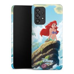 DeinDesign Galaxy A33 5G Handy Premium Case Smartphone Handyh&uuml;lle Schutzh&uuml;lle gl&auml;nzend Arielle Die Meerjungfrau Official Licensed Product Mermaid Premium Case