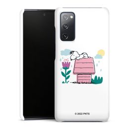DeinDesign Galaxy S20 FE Handy Premium Case Smartphone Handyh&uuml;lle Schutzh&uuml;lle gl&auml;nzend Official Licensed Product Snoopy Dog Premium Case
