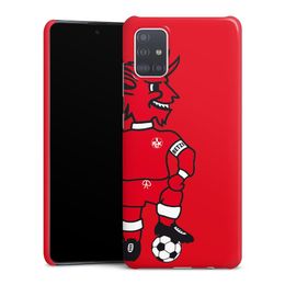 DeinDesign Galaxy A51 Handy Premium Case Smartphone Handyh&uuml;lle Schutzh&uuml;lle gl&auml;nzend 1. Fc Kaiserslautern Official Licensed Product Soccer Premium Case
