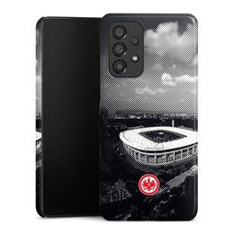 DeinDesign Galaxy A33 5G Handy Premium Case Smartphone Handyh&uuml;lle Schutzh&uuml;lle gl&auml;nzend Stadium Sge Eintracht Frankfurt Premium Case