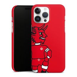 DeinDesign iPhone 14 Pro Max Handy Premium Case Smartphone Handyh&uuml;lle Schutzh&uuml;lle matt 1. Fc Kaiserslautern Official Licensed Product Soccer Premium Case