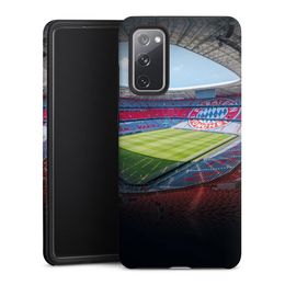 DeinDesign Galaxy S20 FE Handy Panzer Handyh&uuml;lle robuste Outdoor H&uuml;lle Schutzh&uuml;lle matt Fc Bayern M&uuml;nchen Stadium Fcb Tough Case
