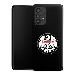 DeinDesign Galaxy A33 5G Handy Premium Case Smartphone Handyh&uuml;lle Schutzh&uuml;lle gl&auml;nzend Sge Official Licensed Product Eintracht Frankfurt Premium Case