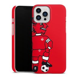 DeinDesign iPhone 13 Pro Max Handy Premium Case Smartphone Handyh&uuml;lle Schutzh&uuml;lle matt 1. Fc Kaiserslautern Official Licensed Product Soccer Premium Case
