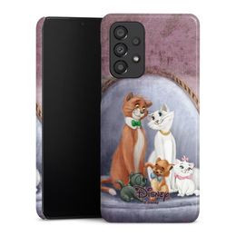 DeinDesign Galaxy A33 5G Handy Premium Case Smartphone Handyh&uuml;lle Schutzh&uuml;lle gl&auml;nzend Official Licensed Product Disney Aristocats Premium Case