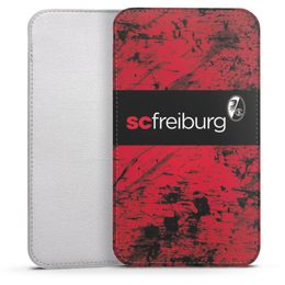 DeinDesign iPhone 16 Pro Max Handy H&uuml;lle Tasche Sleeve Socke Schutzh&uuml;lle Official Licensed Product Sc Freiburg Logo Sleeve