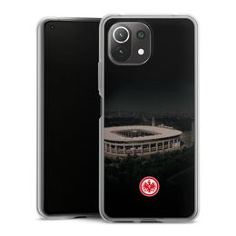 DeinDesign Xiaomi Mi 11 Lite 5G NE Handy Silikon H&uuml;lle Case transparent Handyh&uuml;lle Eintracht Frankfurt Official Licensed Product Stadium Silikon Case