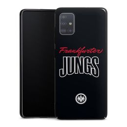 DeinDesign Galaxy A51 Handy Hard Case Schutzh&uuml;lle schwarz Smartphone Backcover Eintracht Frankfurt Sge Official Licensed Product Hard Case
