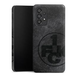 DeinDesign Galaxy A33 5G Handy Premium Case Smartphone Handyh&uuml;lle Schutzh&uuml;lle gl&auml;nzend Concrete 1. Fc Kaiserslautern 1. Fck Premium Case