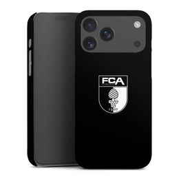 DeinDesign iPhone 17 Pro Max Handy Premium Case Smartphone Handyh&uuml;lle Schutzh&uuml;lle gl&auml;nzend Logo Official Licensed Product Fc Augsburg Premium Case