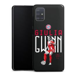 DeinDesign Galaxy A51 Handy Hard Case Schutzh&uuml;lle schwarz Smartphone Backcover Fc Bayern M&uuml;nchen Official Licensed Product Giulia Gwinn Hard Case