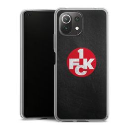 DeinDesign Xiaomi Mi 11 Lite 5G NE Handy Silikon H&uuml;lle Case transparent Handyh&uuml;lle Official Licensed Product 1. Fc Kaiserslautern 1. Fck Silikon Case