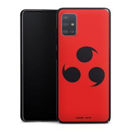 DeinDesign Galaxy A51 Handy Hard Case Schutzh&uuml;lle schwarz Smartphone Backcover Official Licensed Product Naruto Shippuden Sharingan Hard Case