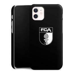 DeinDesign iPhone 12 mini Handy Premium Case Smartphone Handyh&uuml;lle Schutzh&uuml;lle gl&auml;nzend Logo Official Licensed Product Fc Augsburg Premium Case