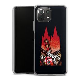 DeinDesign Xiaomi Mi 11 Lite 5G NE Handy Silikon H&uuml;lle Case transparent Handyh&uuml;lle 1. Fc K&ouml;ln Cologne Cathedral Official Licensed Product Silikon Case