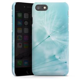 DeinDesign iPhone SE (2020) Handy Premium Case Smartphone Handyh&uuml;lle Schutzh&uuml;lle matt Dandelion Flower Winter Premium Case
