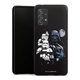 DeinDesign Galaxy A52s 5G Handy Silikon H&uuml;lle Case schwarz Handyh&uuml;lle Star Wars Weltall Movie