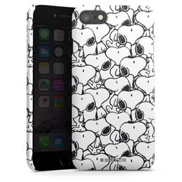 DeinDesign iPhone SE (2020) Handy Premium Case Smartphone Handyh&uuml;lle Schutzh&uuml;lle matt Muster Snoopy Peanuts Premium Case