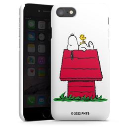 DeinDesign iPhone SE (2020) Handy Premium Case Smartphone Handyh&uuml;lle Schutzh&uuml;lle matt Snoopy Official Licensed Product Peanuts Premium Case