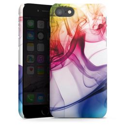DeinDesign iPhone SE (2020) Handy Premium Case Smartphone Handyh&uuml;lle Schutzh&uuml;lle matt Colour Rainbow Water Premium Case
